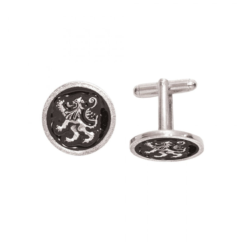 Lion Rampant Cufflinks - Art Pewter