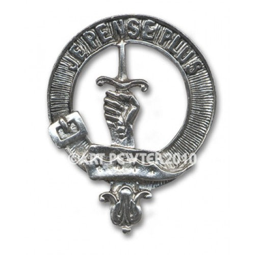 Erskine Pewter Clan Crest Buckle For Kilt Belts