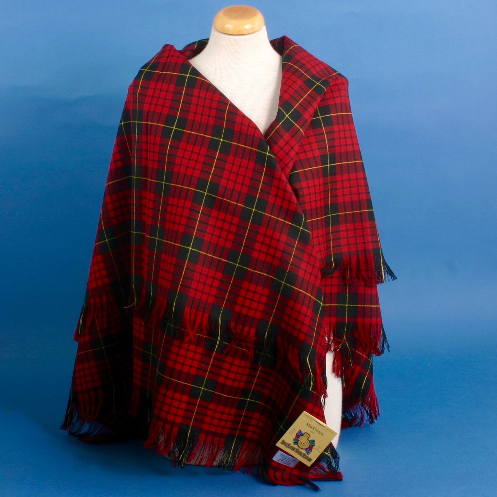 MacQueen Tartan Shawl - Lightweight Comfort
