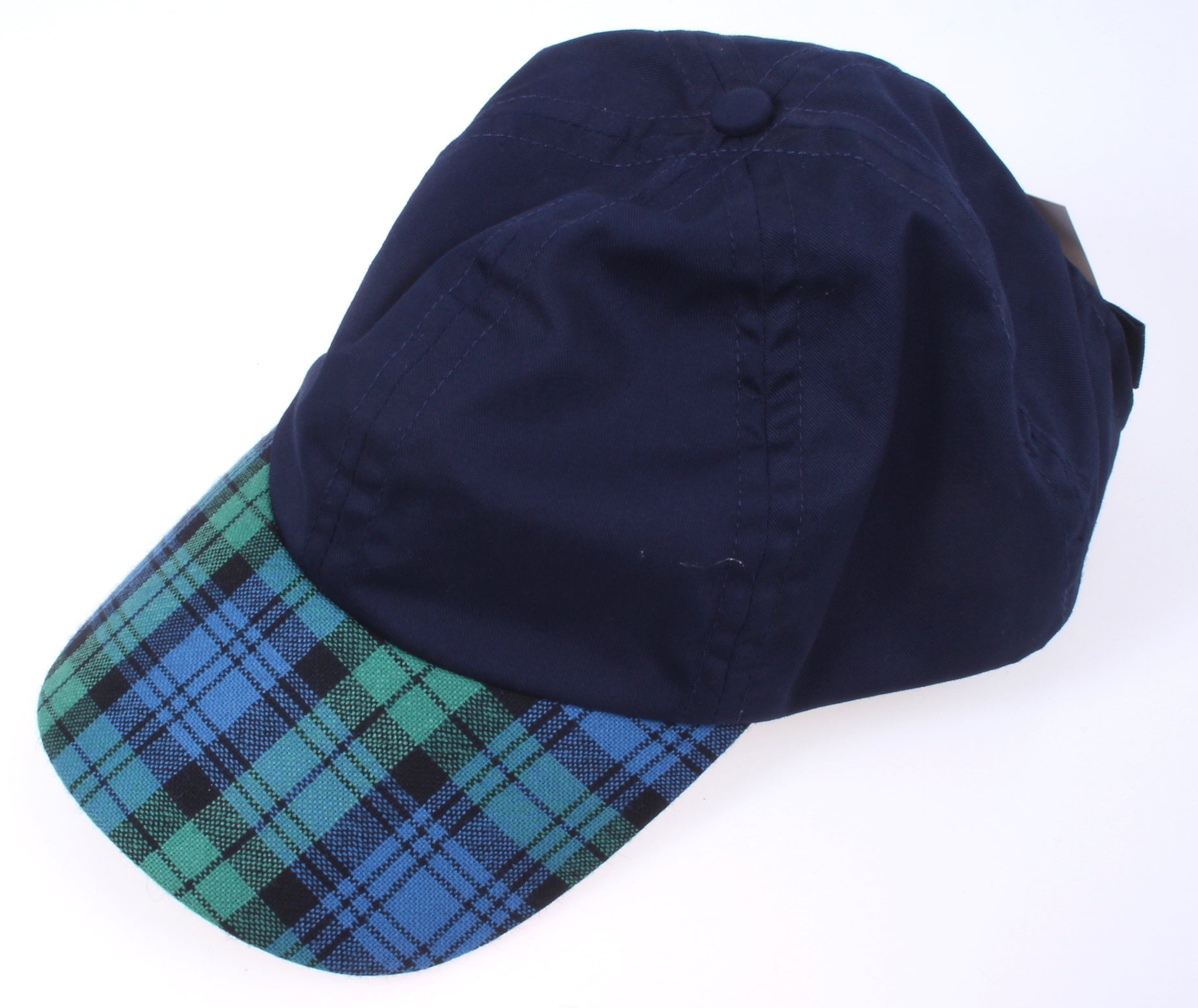 Campbell Tartan Wool Baseball Cap