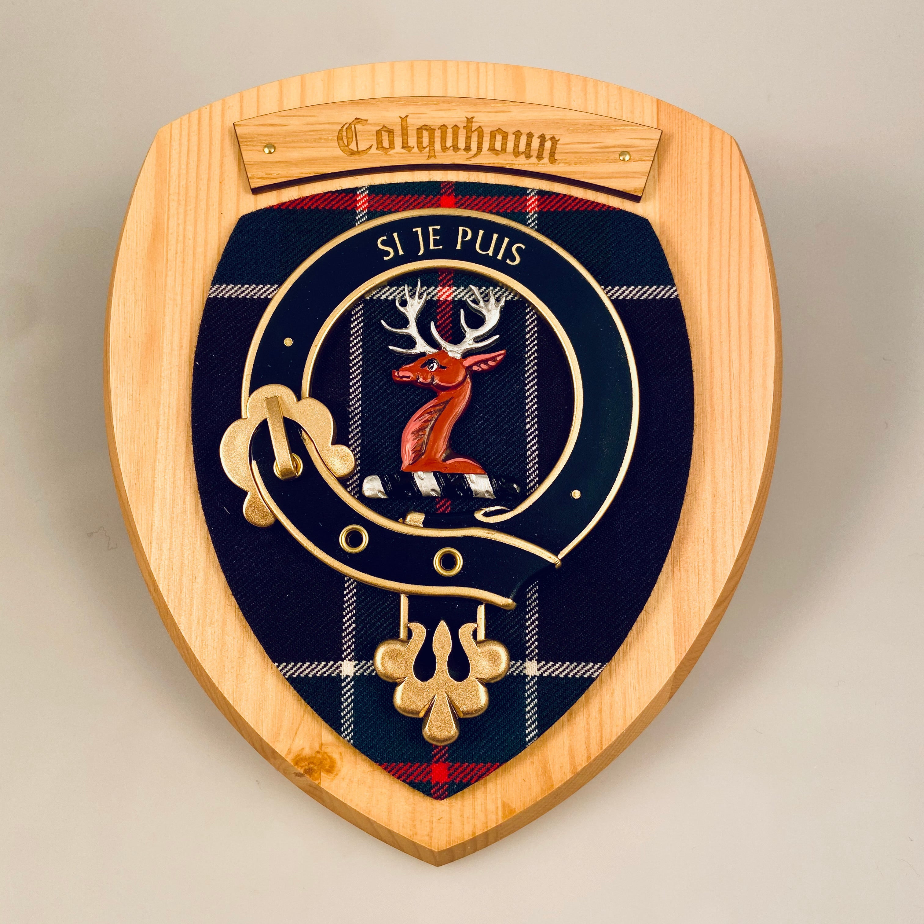 Colquhoun Clan Crest Plaque