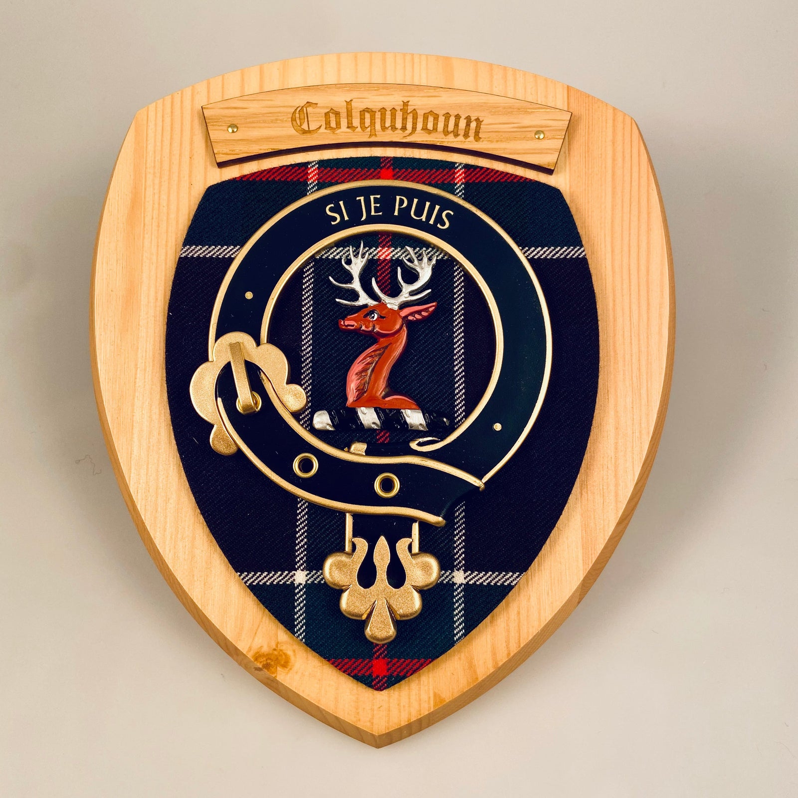Colquhoun Clan Crest Plaque
