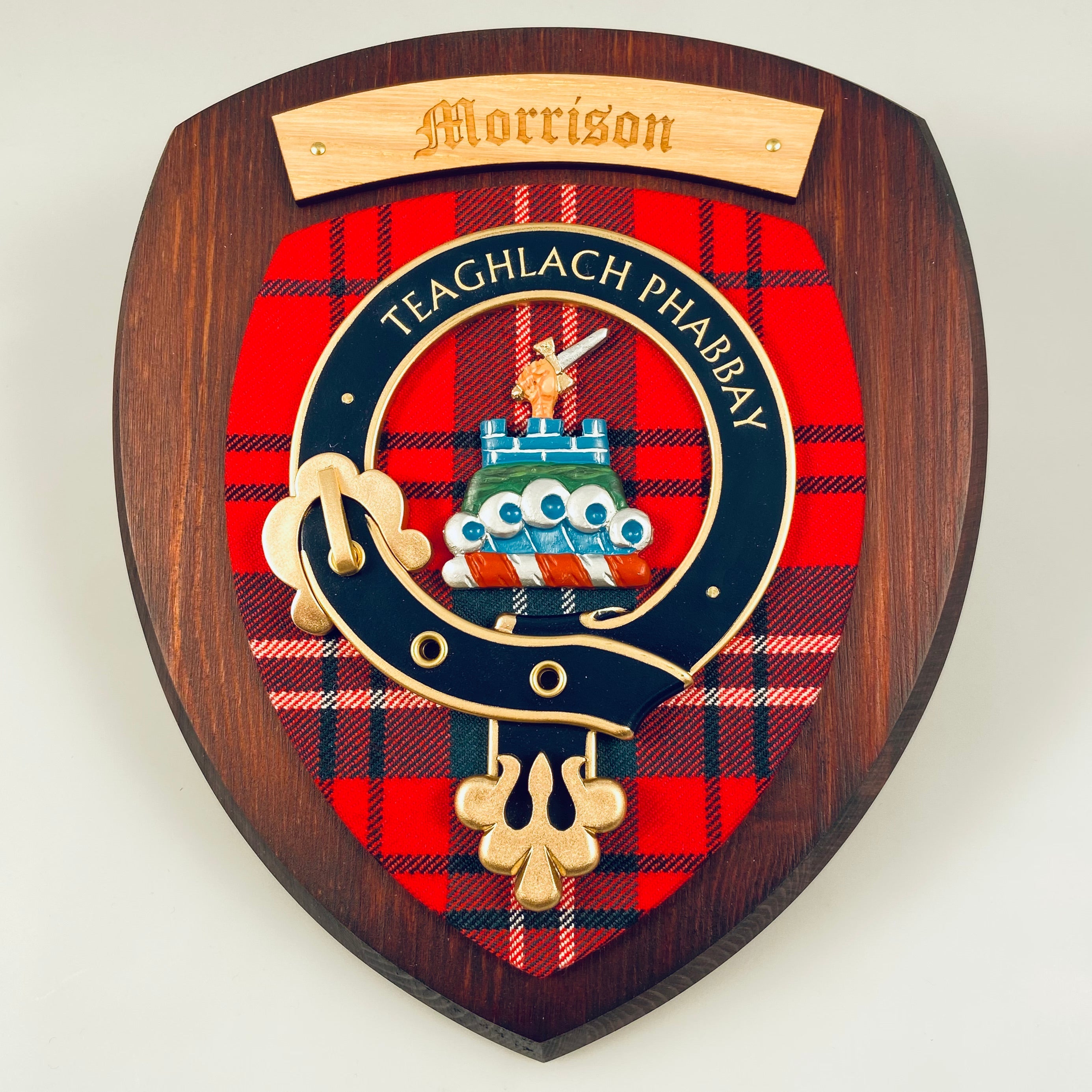 Morrison Clan Crest Plaque
