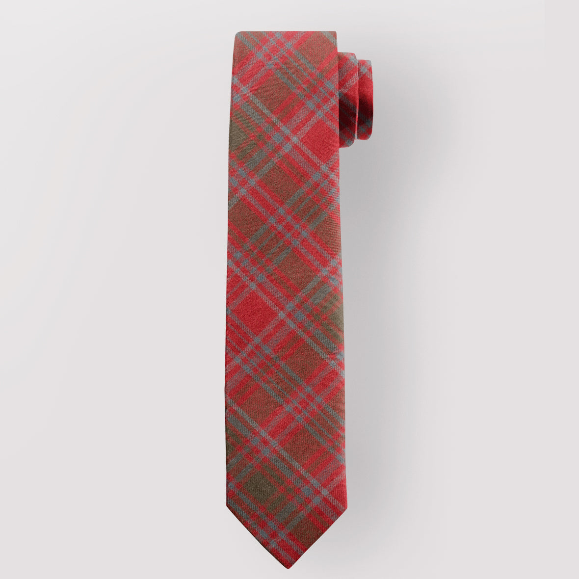 Pure Wool Tie in Grant Weathered Tartan.