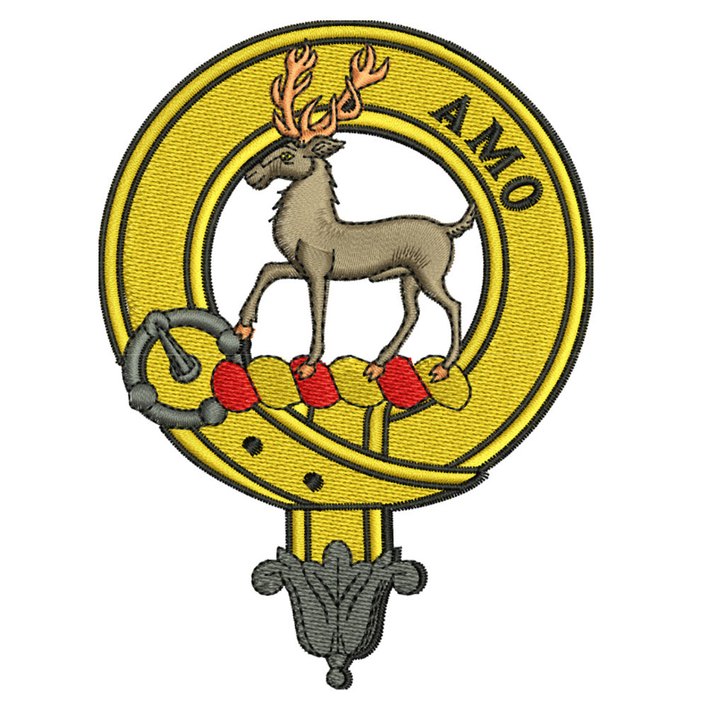 Scott Clan Crest Embroidered Polo