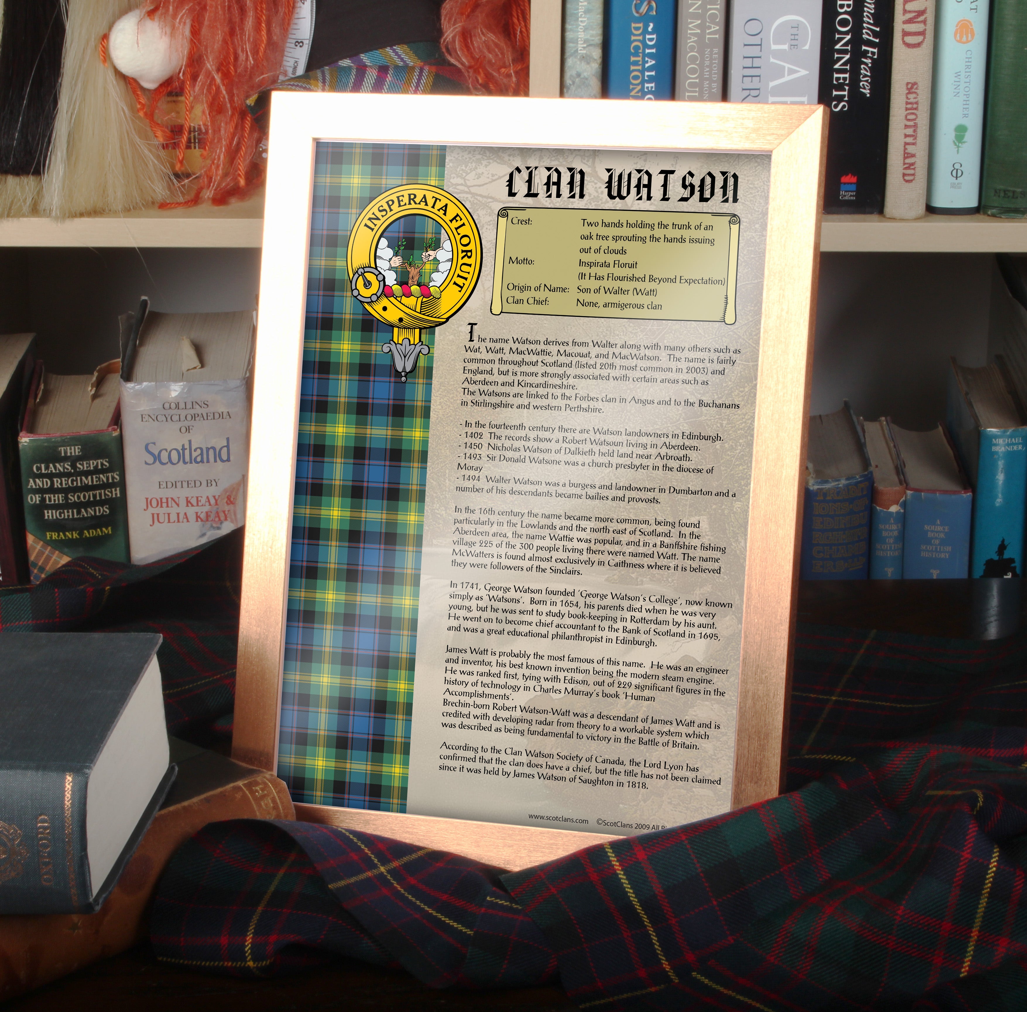 Watson Clan Tartan Collection